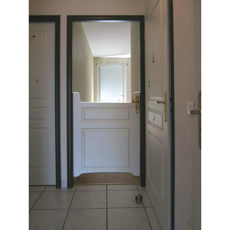 Barrière en demi-porte